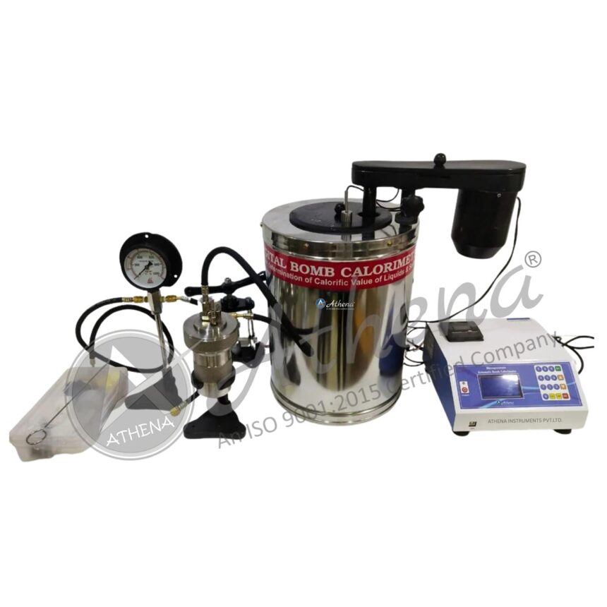 Automatic Bomb Calorimeter for Accurate Fuel Testing